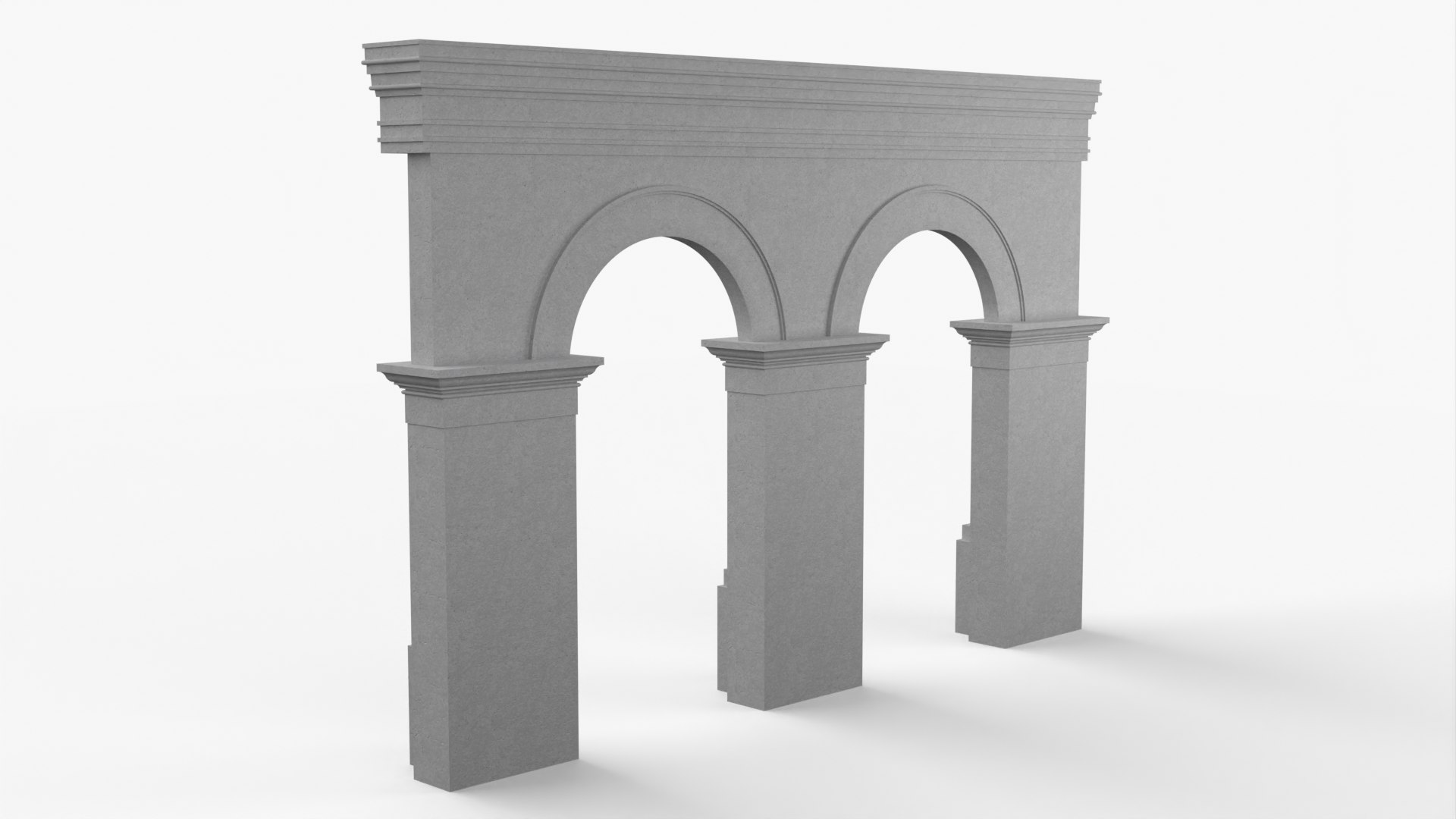 Twin Arch 013 3D model - TurboSquid 2095616