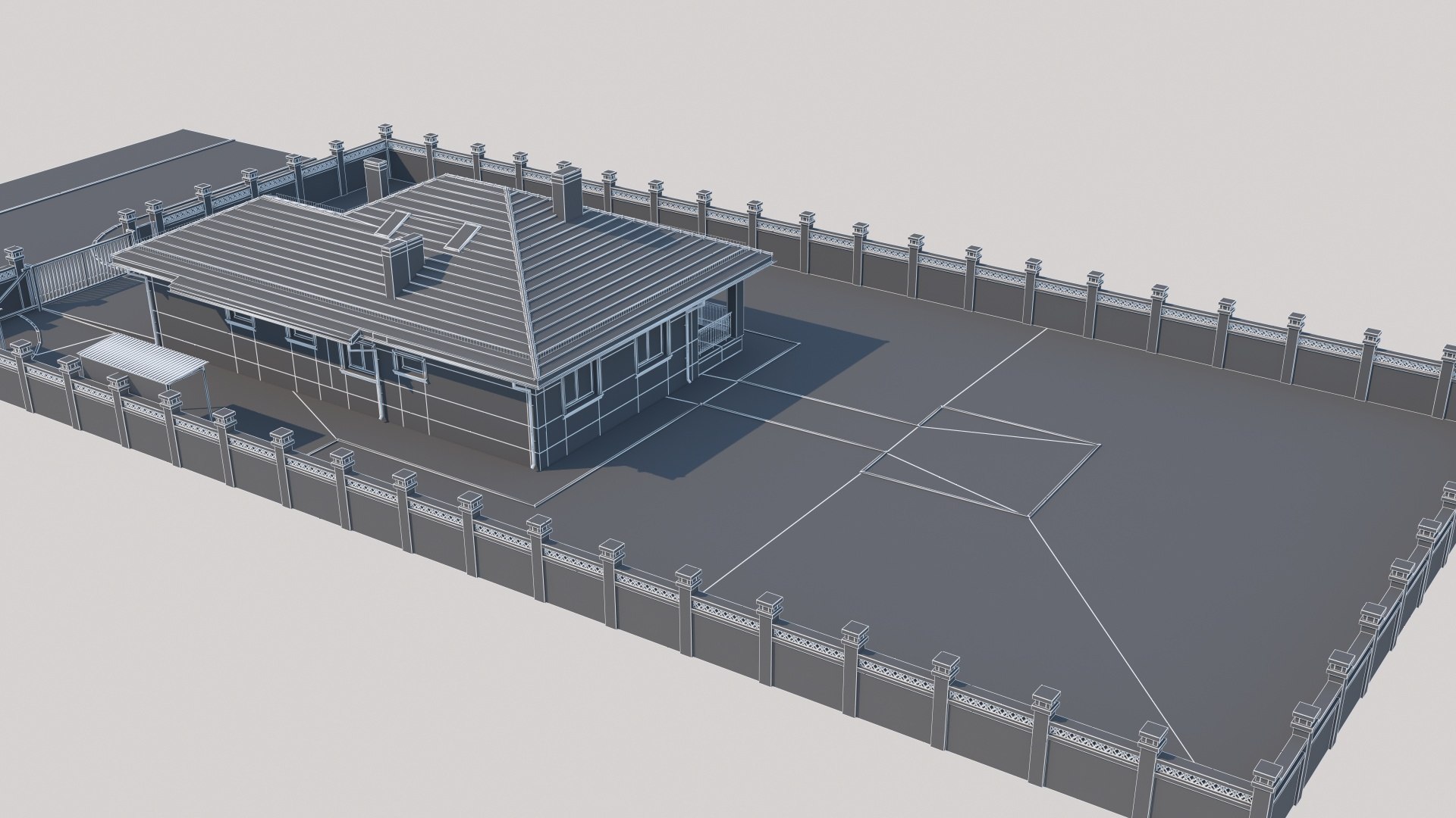 3D Cottage - TurboSquid 2359533