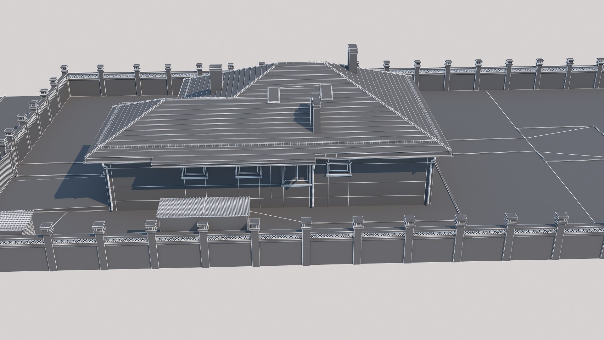 3D Cottage - TurboSquid 2359533
