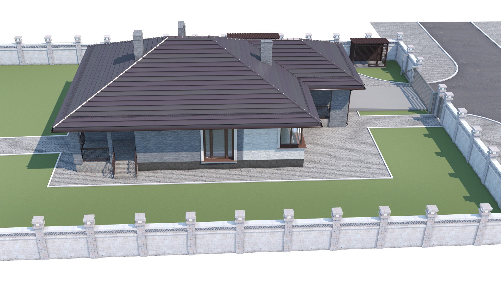 3D Cottage - TurboSquid 2359533