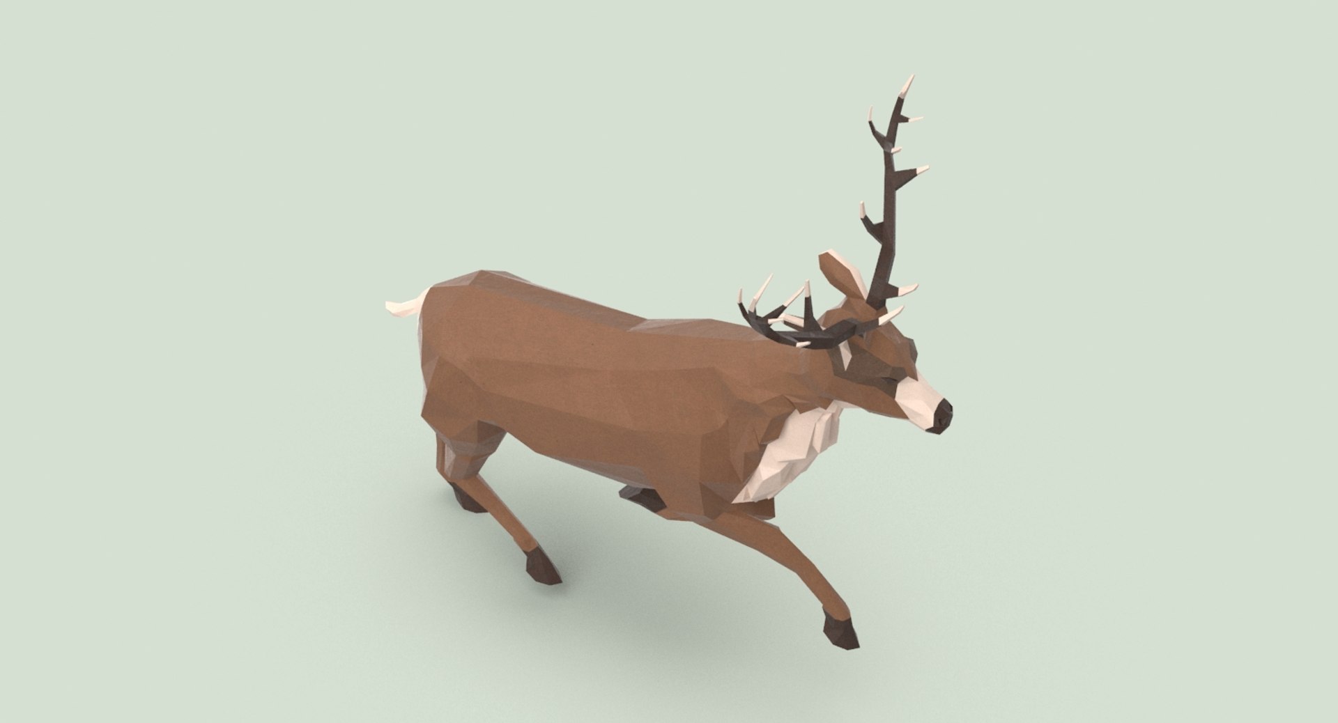 Stag---running 3D model - TurboSquid 1193005