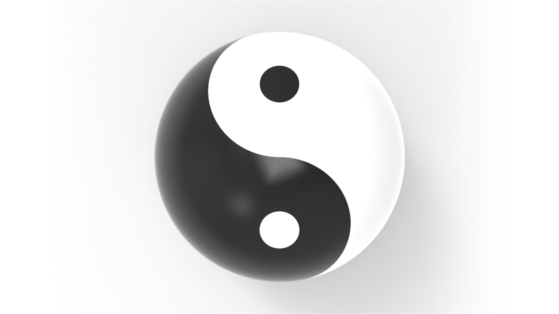 3D Yin Yang Ball - TurboSquid 1863634