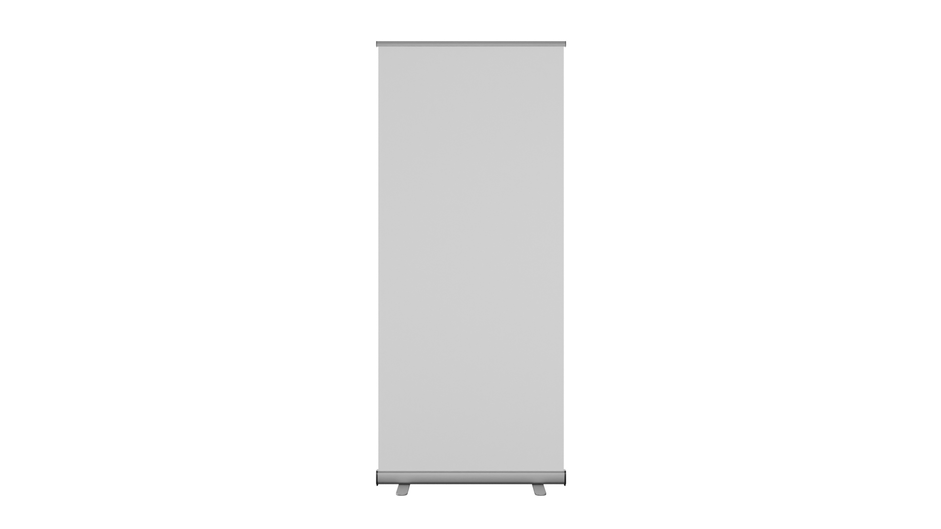 White Roll-up Banner 3D - TurboSquid 2219246