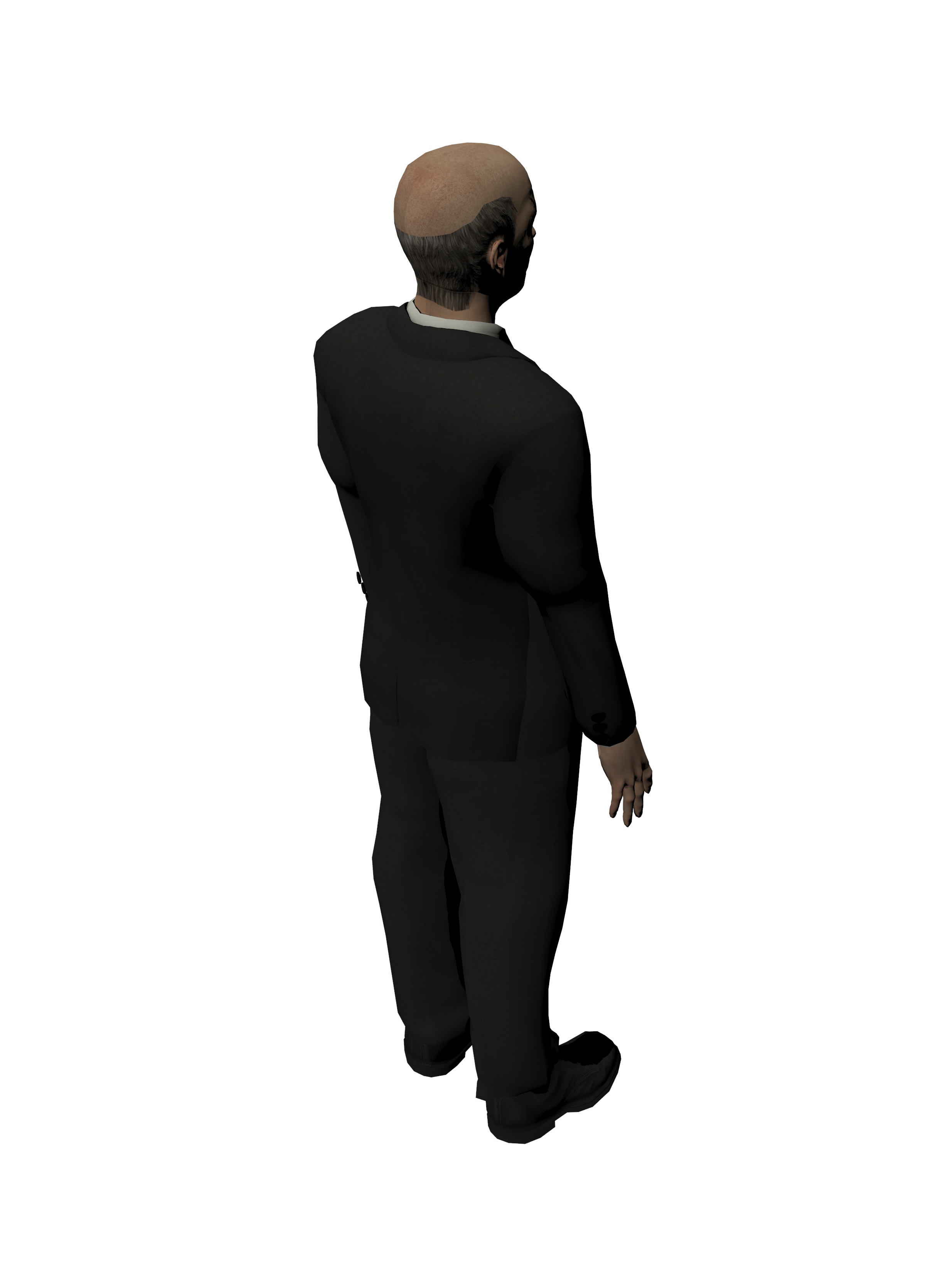 businessman 3d model