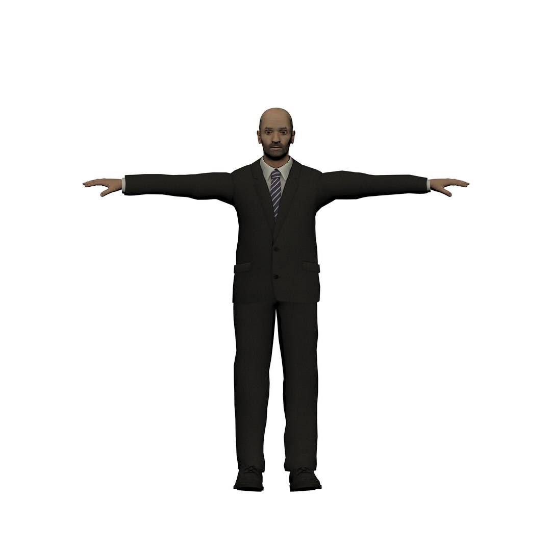 Businessman 3d Model