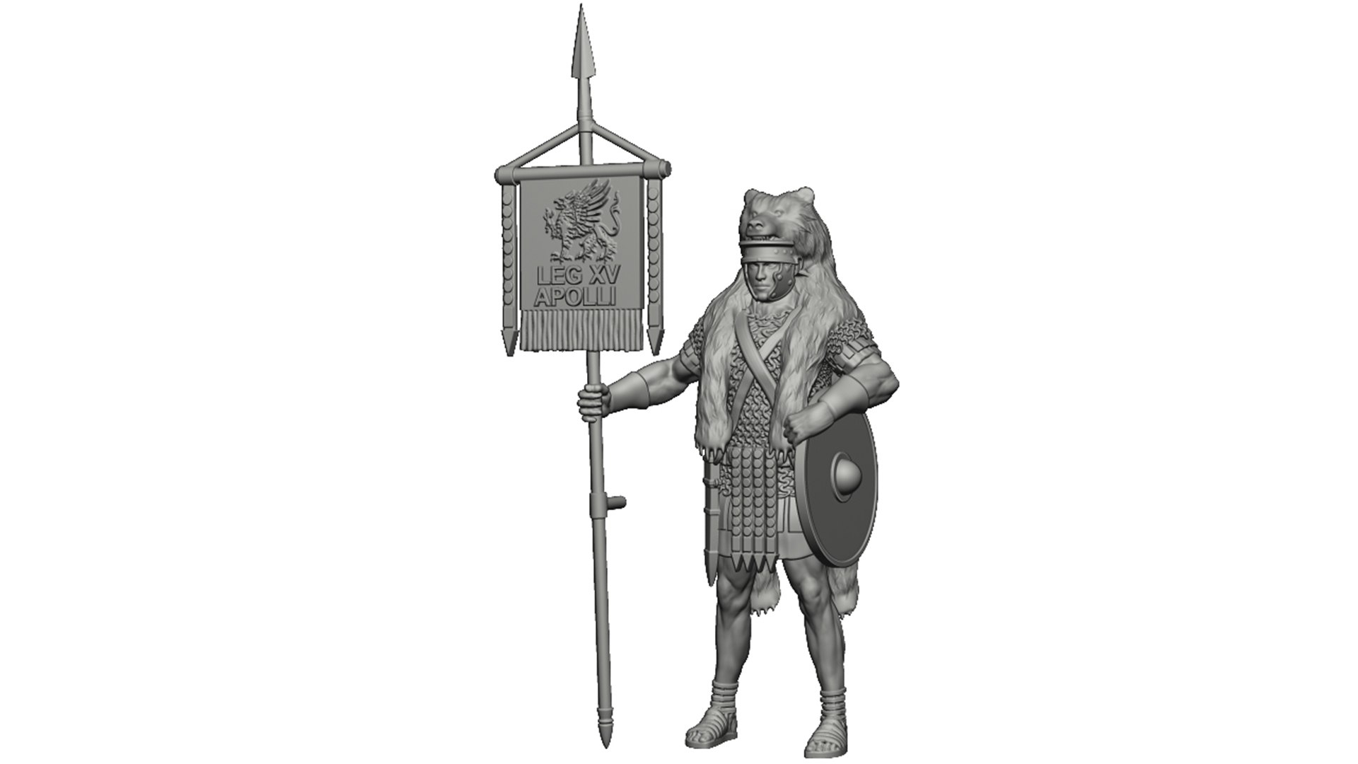 Vexillarius 2 3D Print Model 3D Model - TurboSquid 2430559