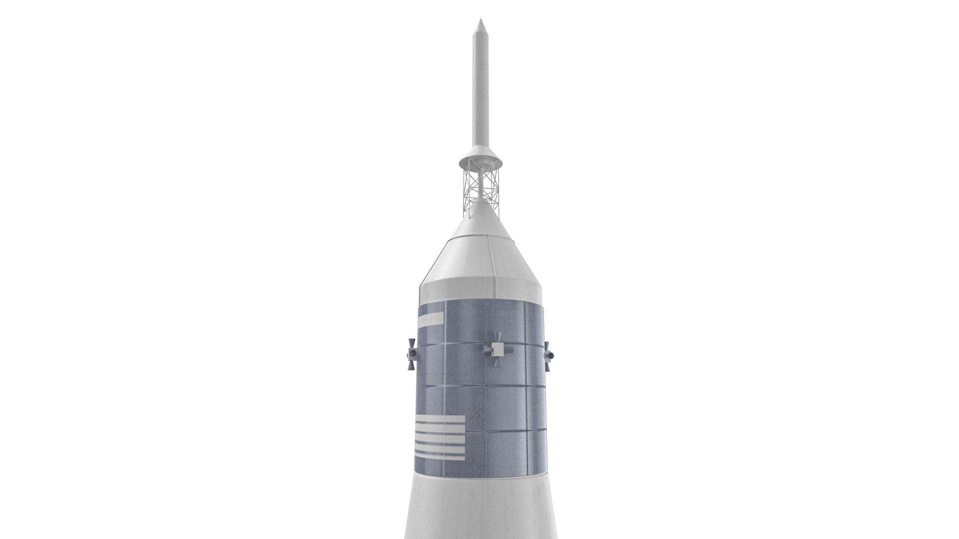 3D Nasa Saturn V Rocket Model - TurboSquid 1464815