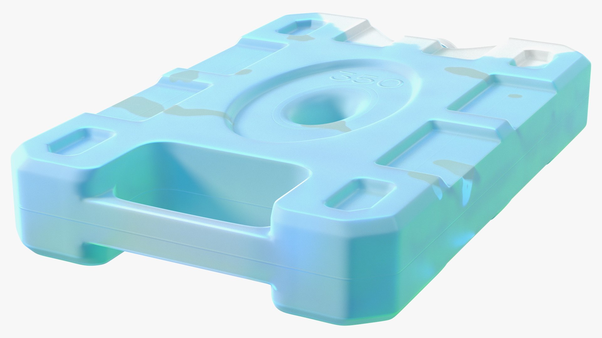 Hard Sided Rectangular Ice Pack 3D model - TurboSquid 1822179