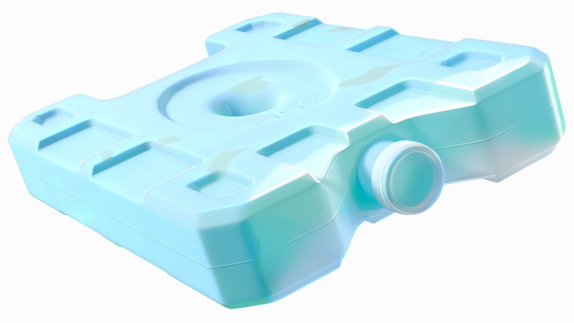 Hard Sided Rectangular Ice Pack 3D model - TurboSquid 1822179