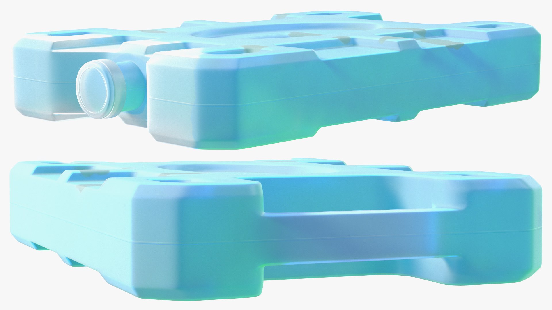 Hard Sided Rectangular Ice Pack 3D model - TurboSquid 1822179