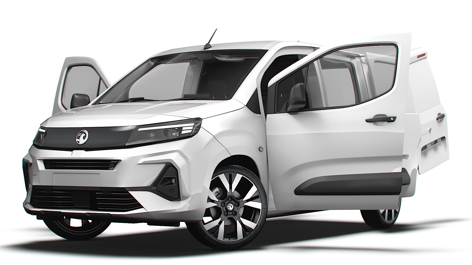 Vauxhall Combo E SWB Van HQ Interior 2024 3D Model - TurboSquid 2273939