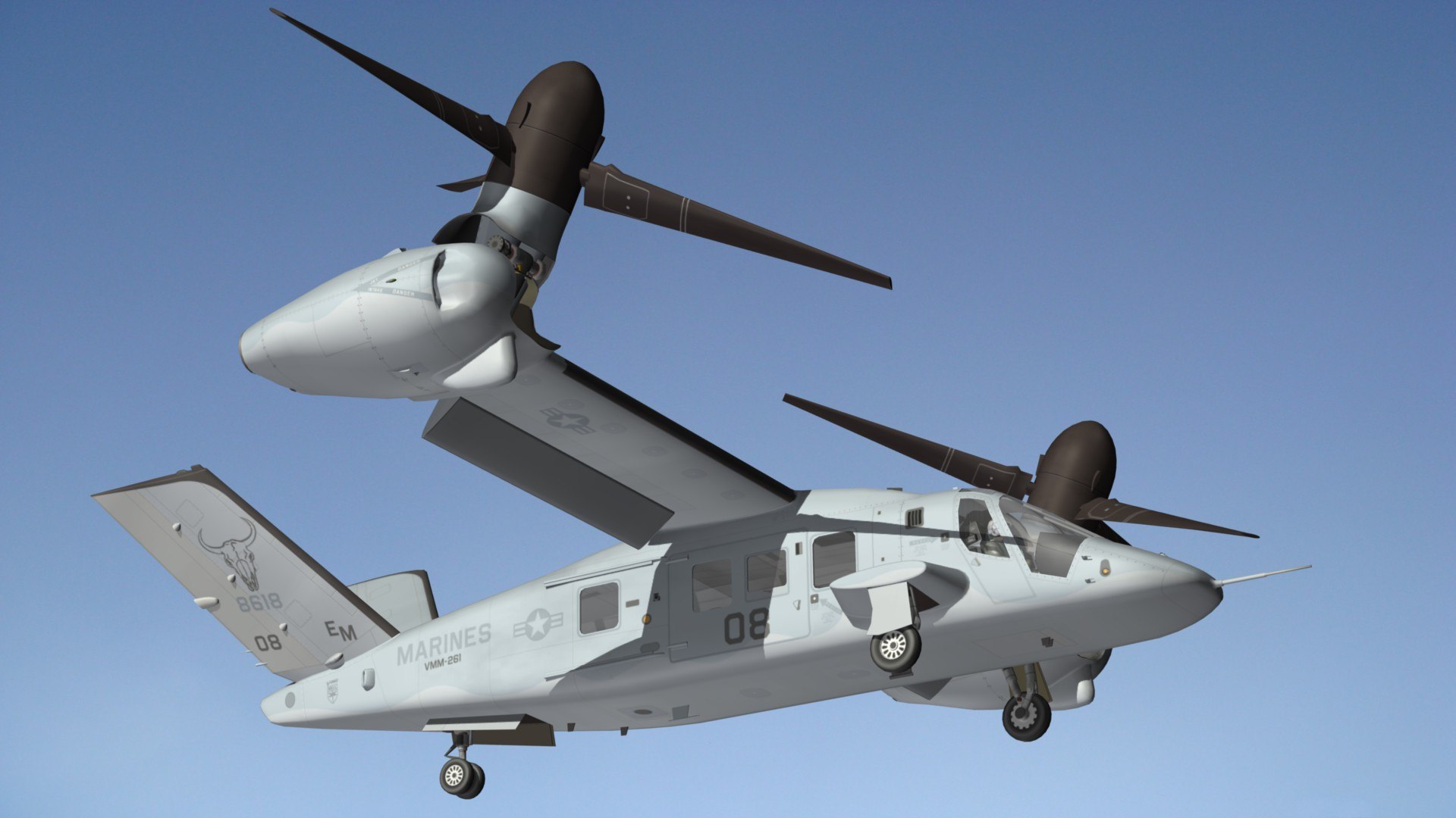 Bell V280 Valor Marines 3D Model - TurboSquid 1970063