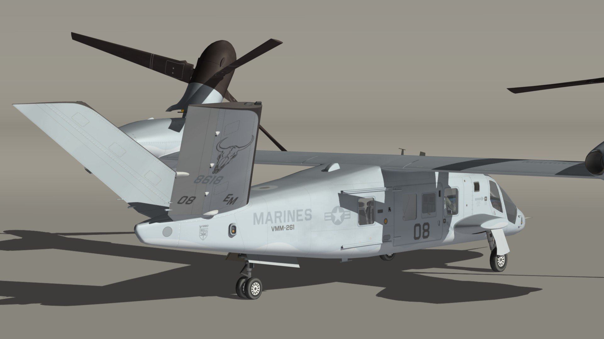 Bell V280 Valor Marines 3D Model - TurboSquid 1970063
