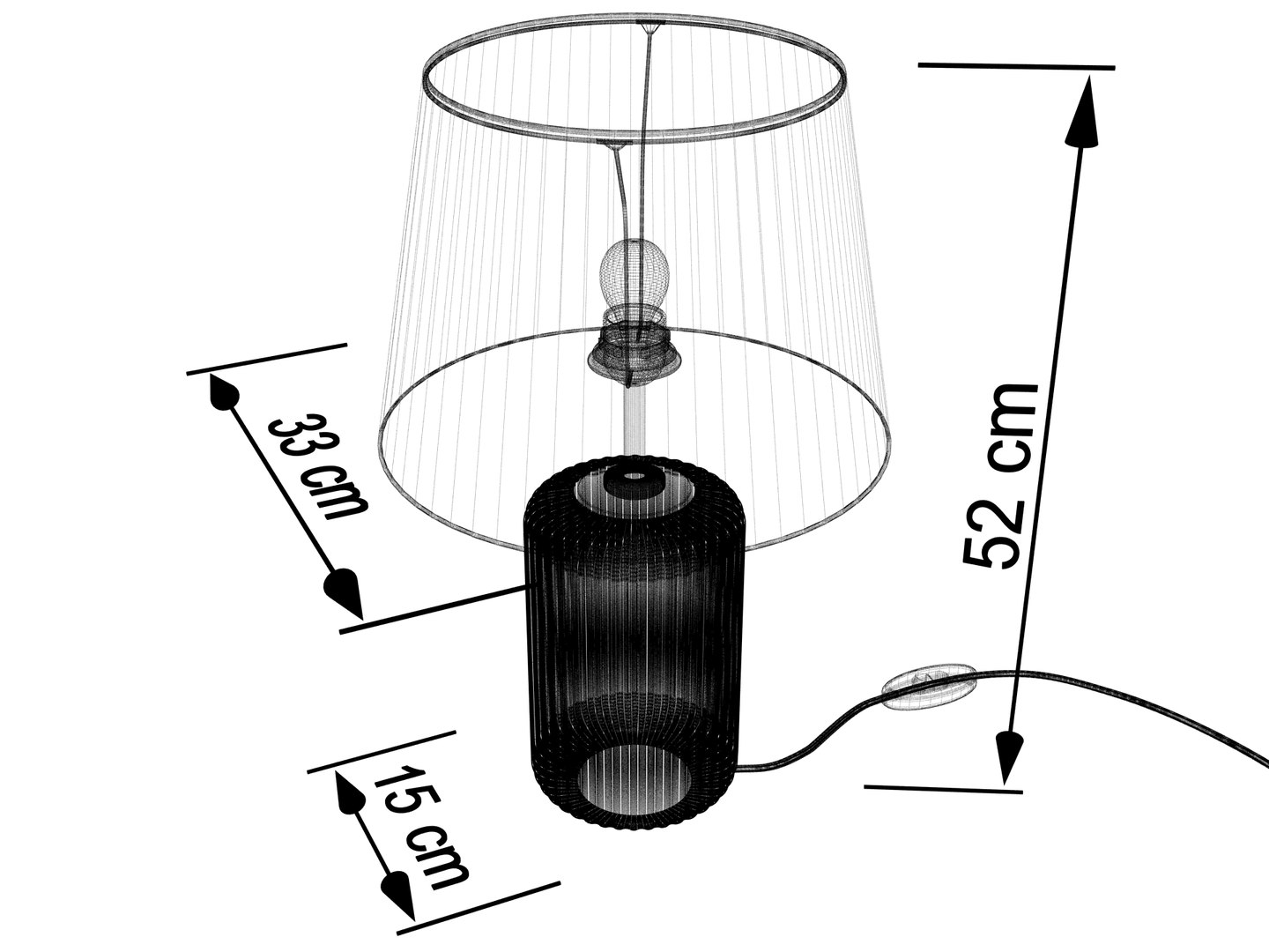 IKEA SNOBYAR Desk Lamp 3D Model - TurboSquid 1977029