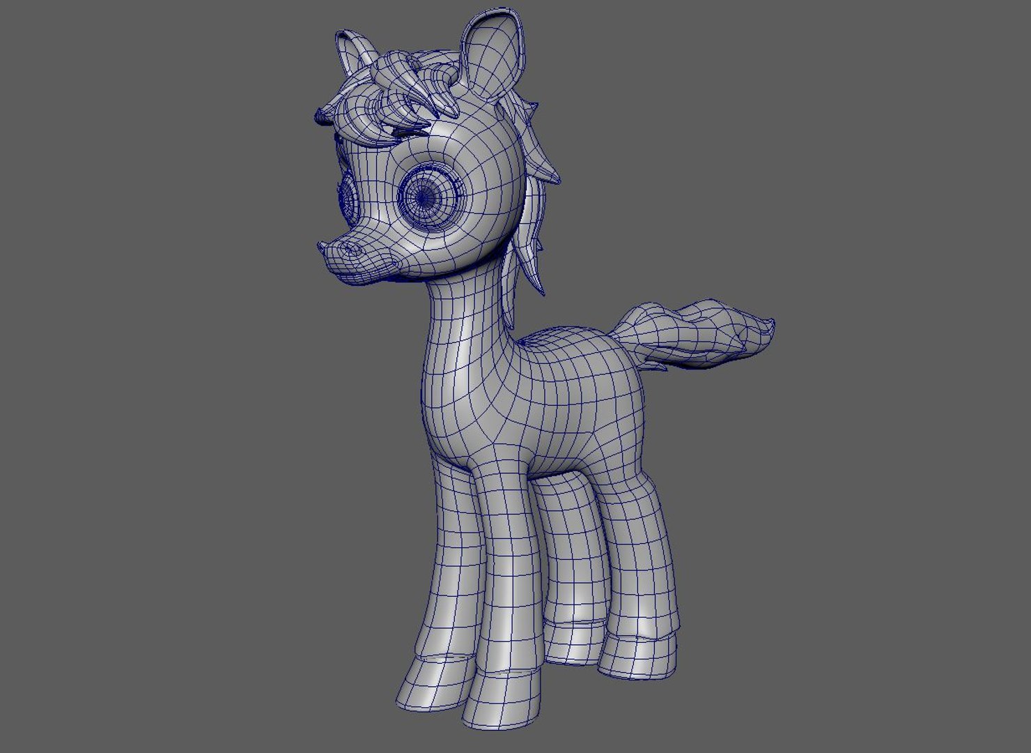 3D Pony Horse Model - TurboSquid 1730435