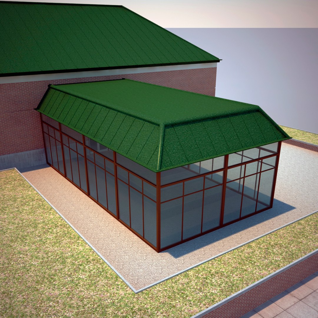 Realistic Police Dept Station 3d Model