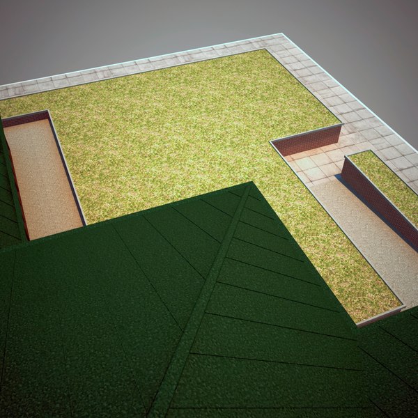 realistic police dept station 3d model