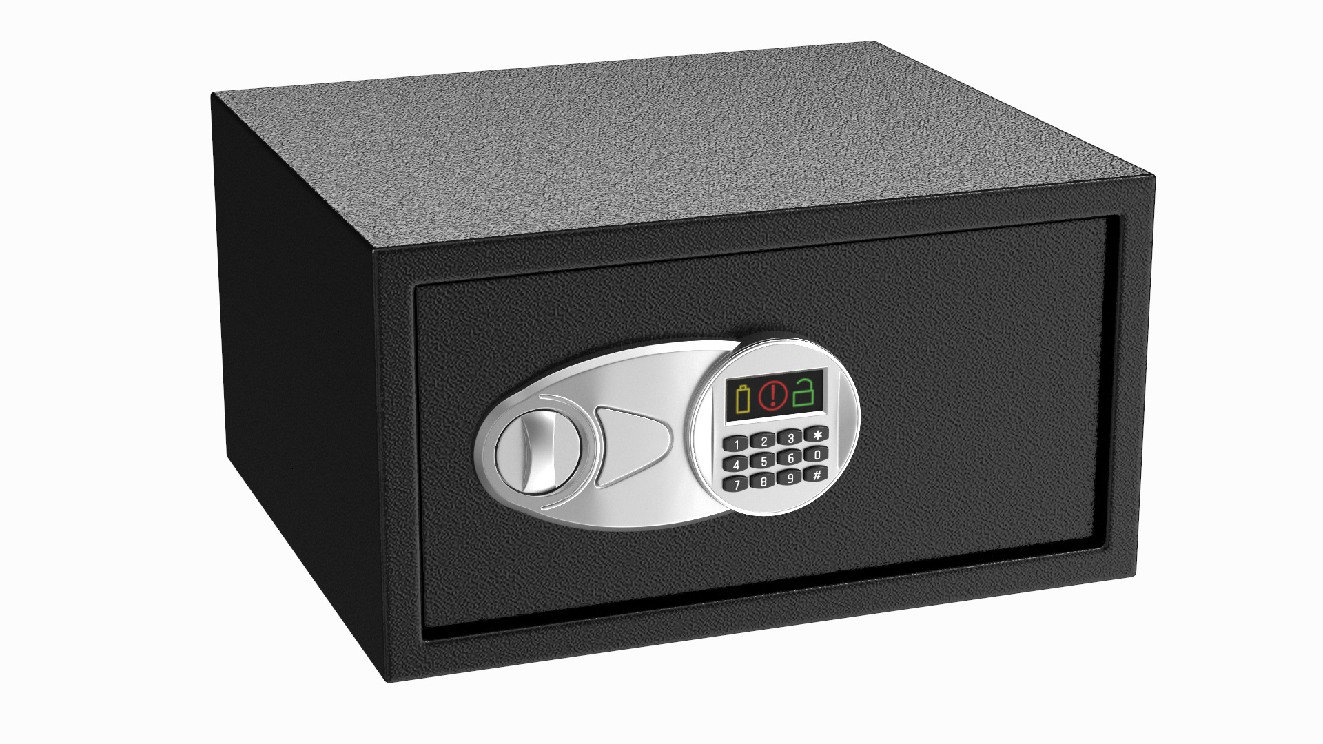 Digital Safe Black 3D Model - TurboSquid 2060259