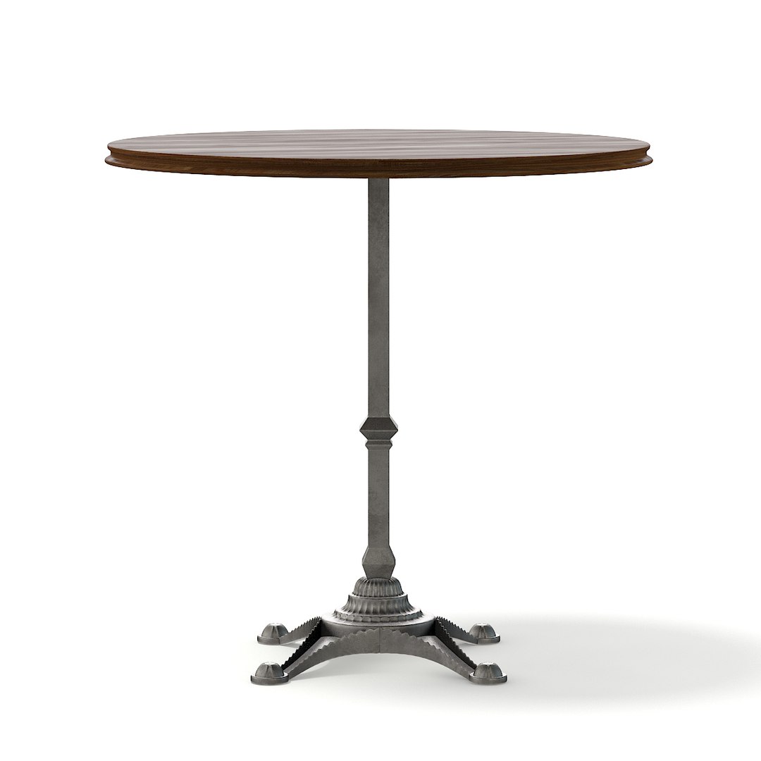 3D model table classical metal - TurboSquid 1274278
