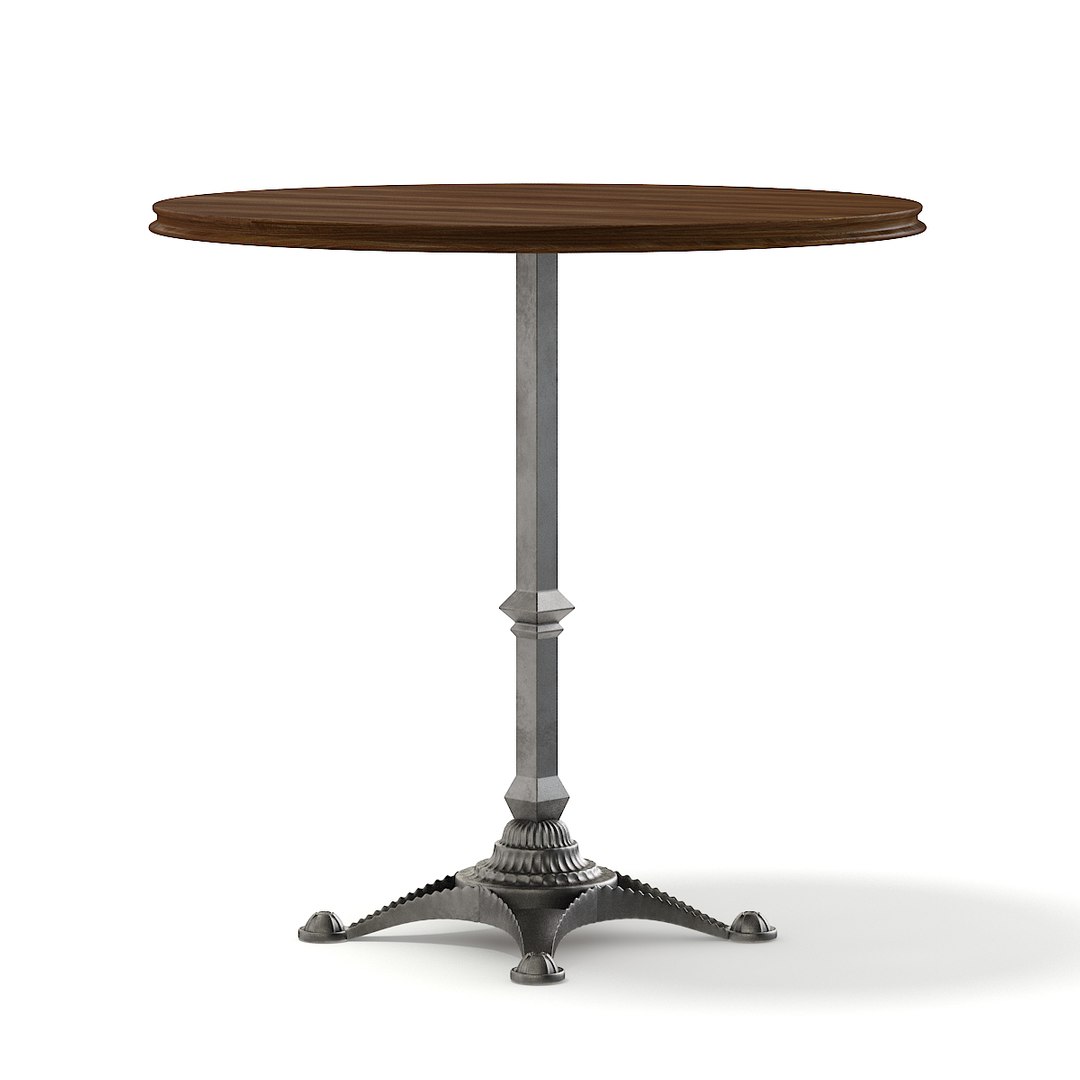 3D model table classical metal - TurboSquid 1274278