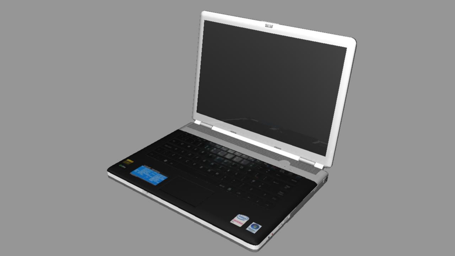 Laptop Components Power Bar 3d Model