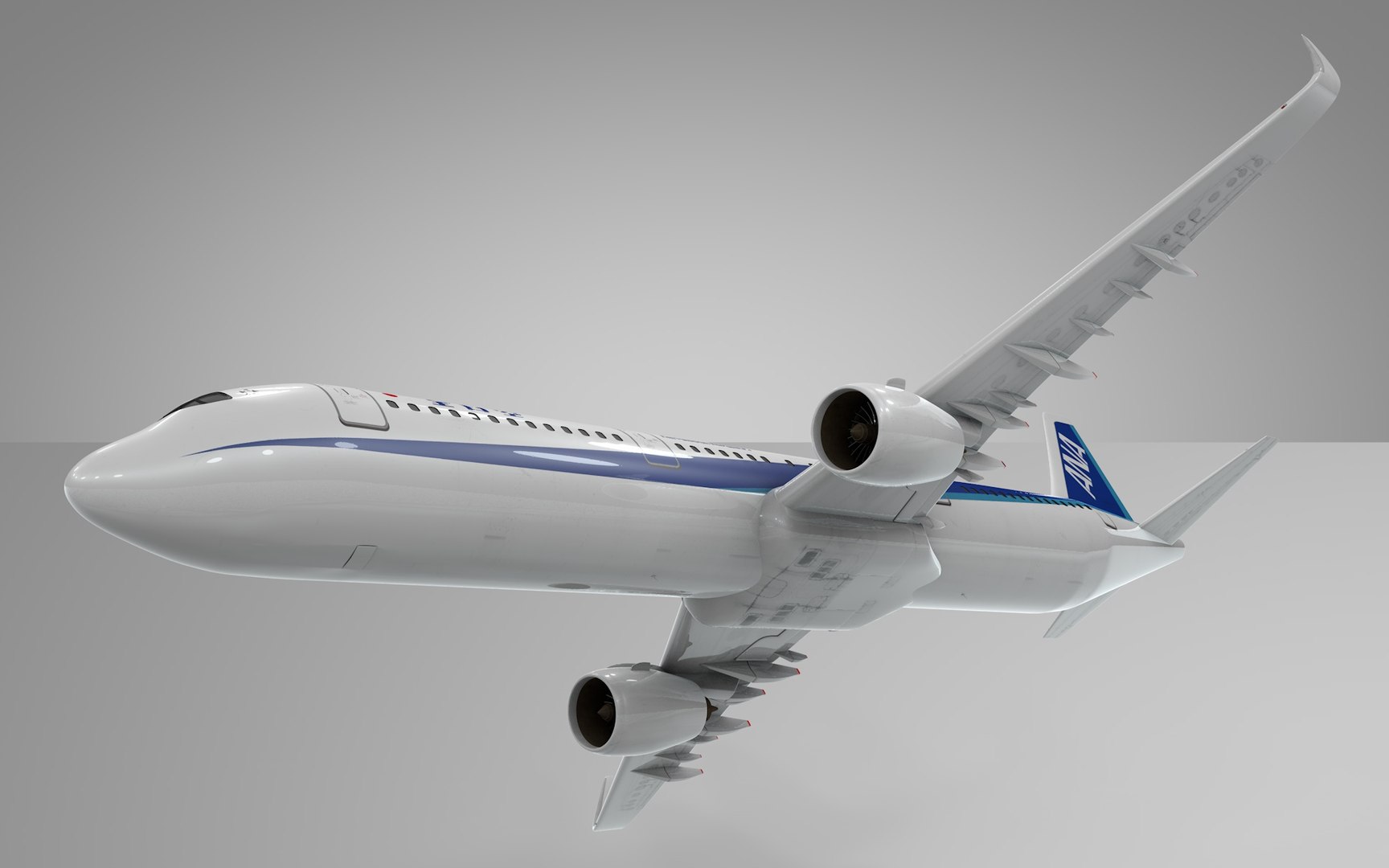 3D A321 Neo Nippon Airways Model - TurboSquid 1639177