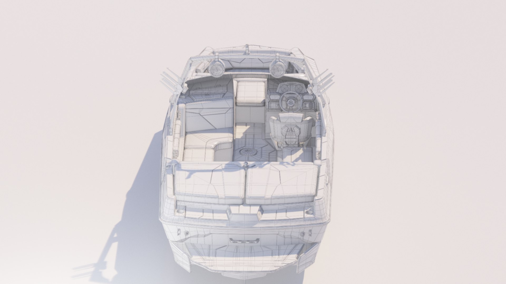 Wakeboard Boat Axis A20 3D Model - TurboSquid 2130762