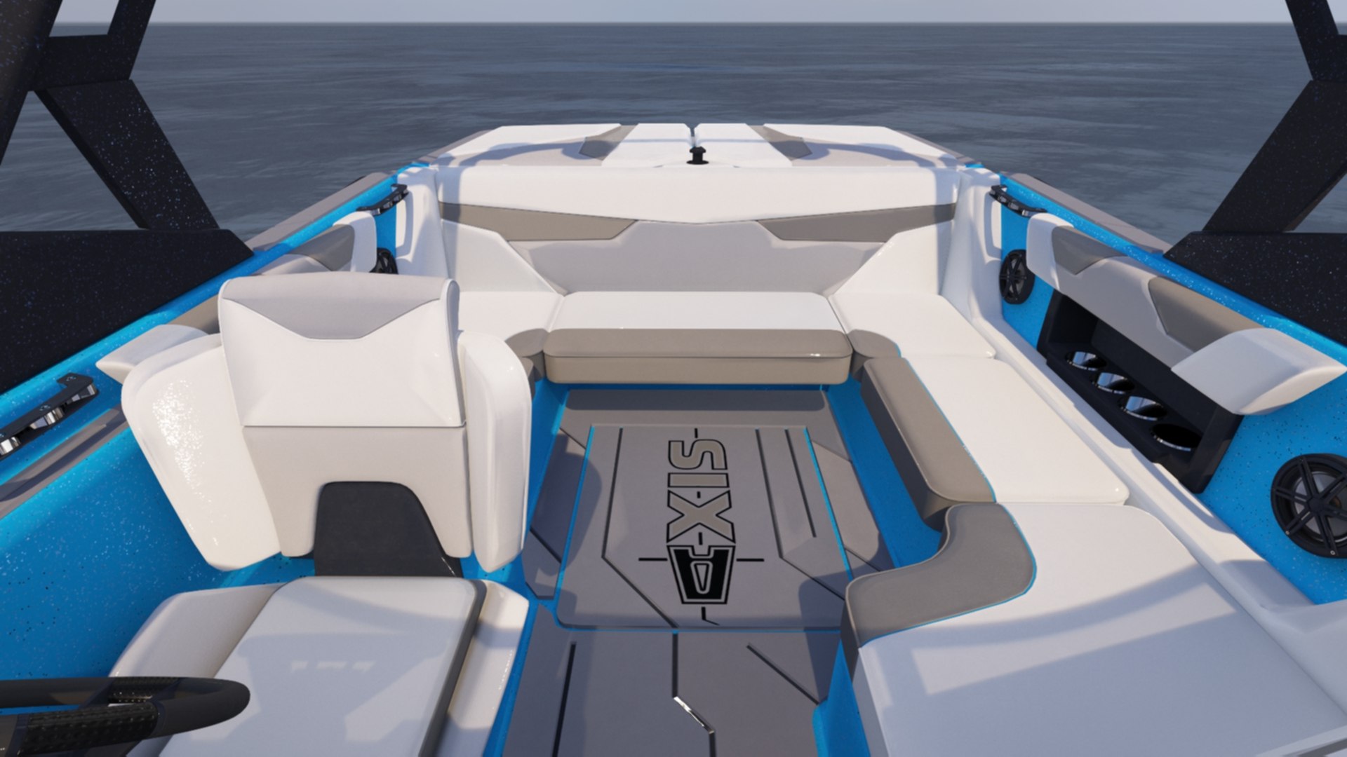 Wakeboard Boat Axis A20 3D Model - TurboSquid 2130762