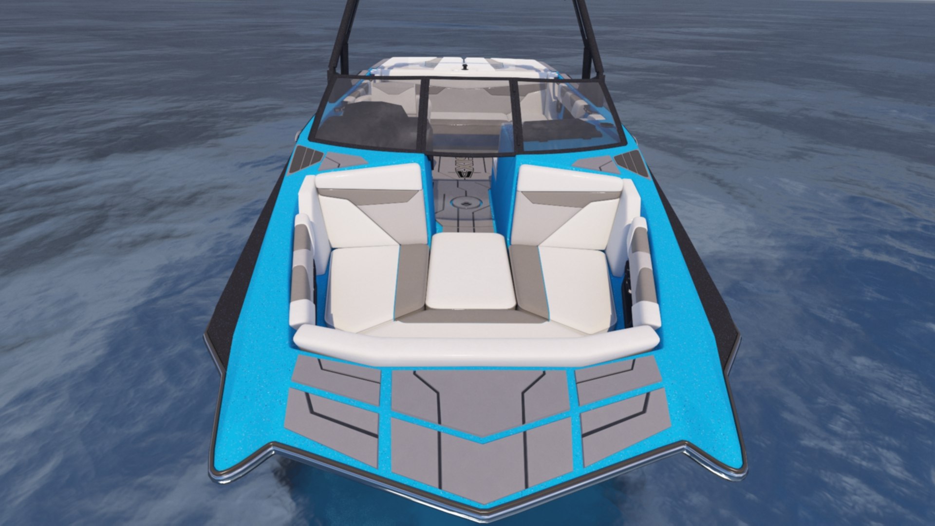 Wakeboard Boat Axis A20 3D Model - TurboSquid 2130762