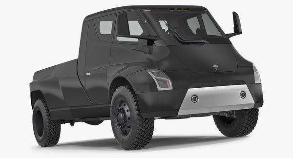 3D tesla pickup electric concept - TurboSquid 1330655