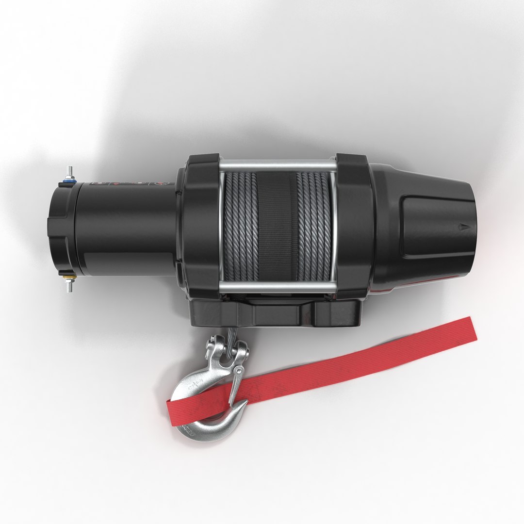 Electric Winch 3D 3D model - TurboSquid 2112539