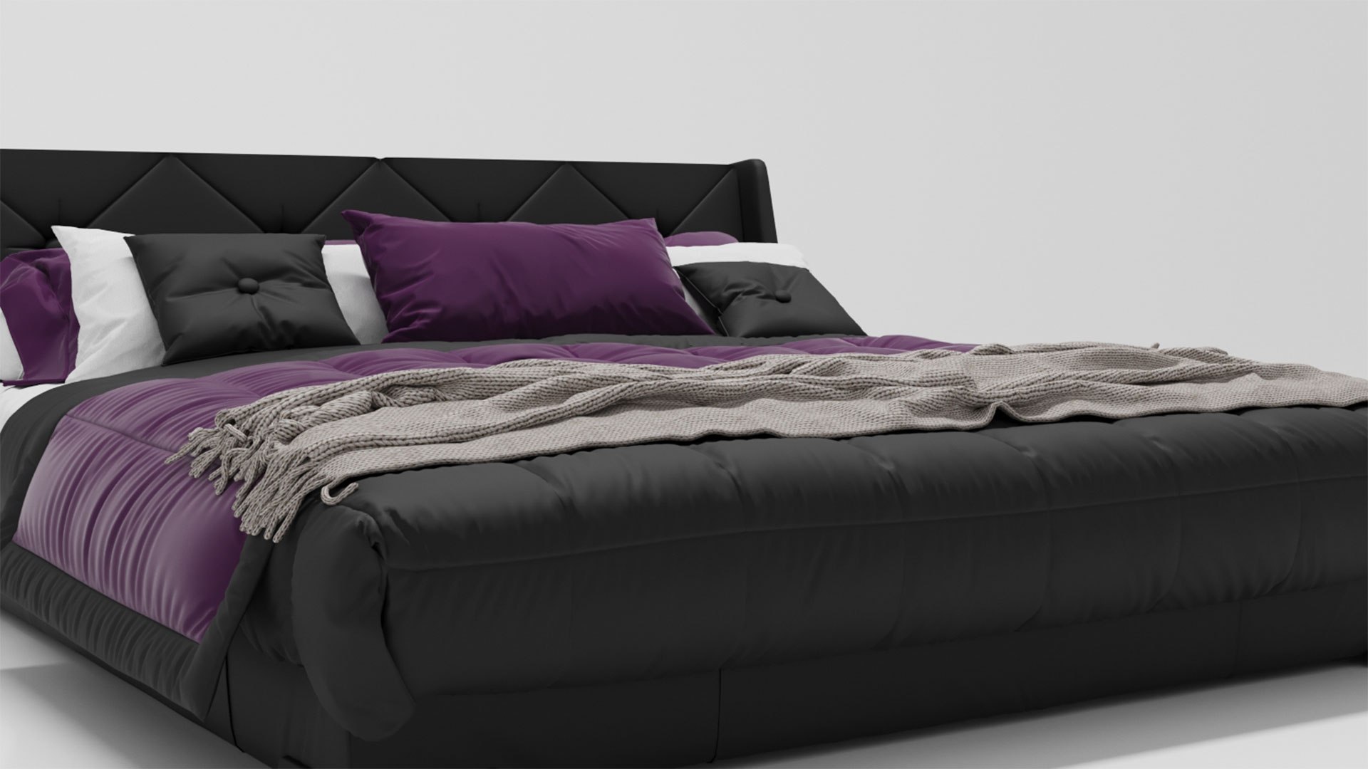 3D Bed object scene - TurboSquid 2176201