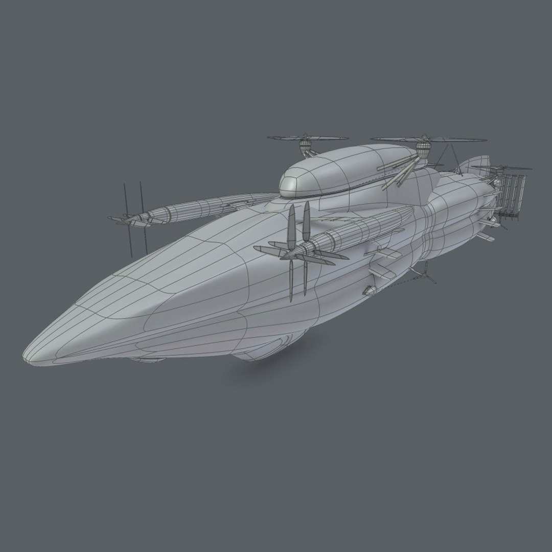 Blend Airship Goliath 007