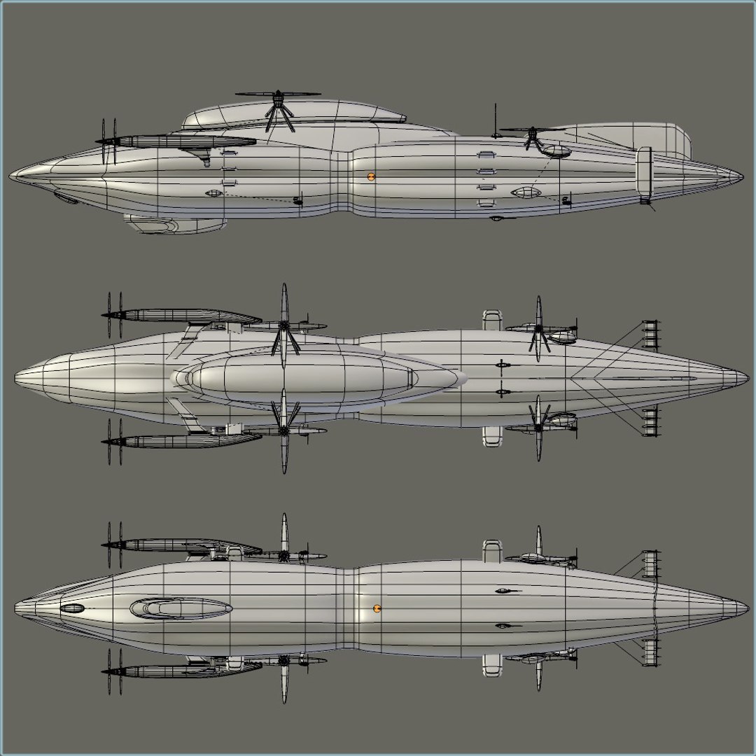 Blend Airship Goliath 007