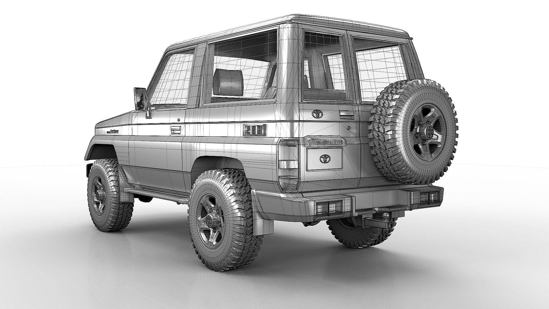 3D Toyota Land Cruiser - TurboSquid 1713482