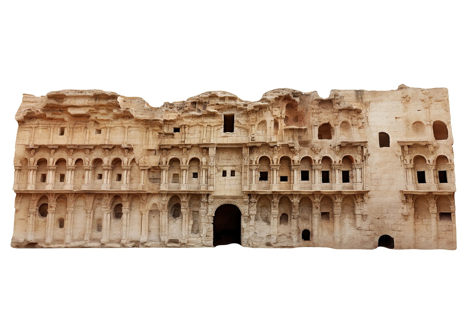 Ancient Walls Architecture Pack 8 3D model - TurboSquid 2132040