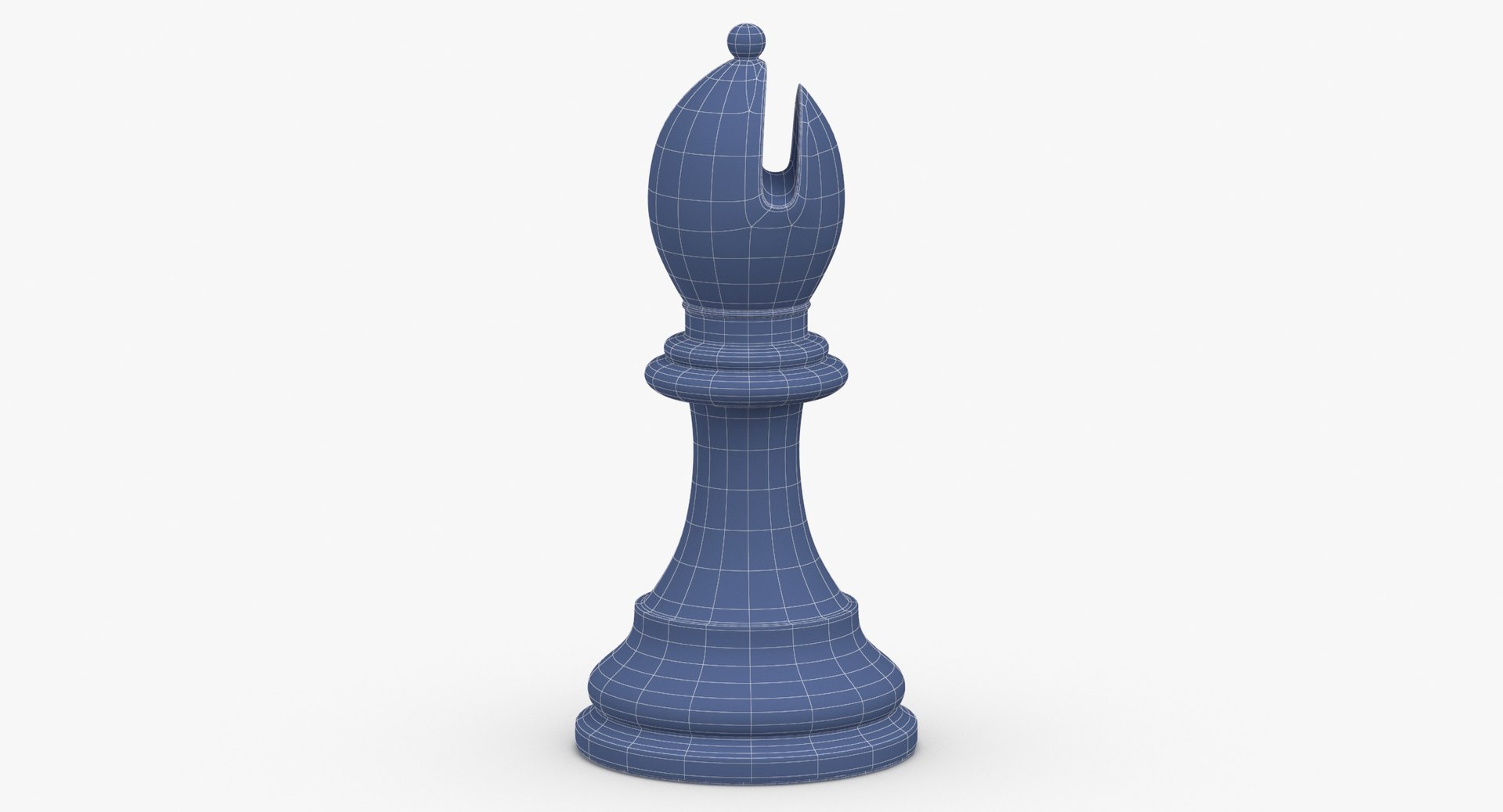 3D Chess Piece 02 Bishop Model - TurboSquid 1599014