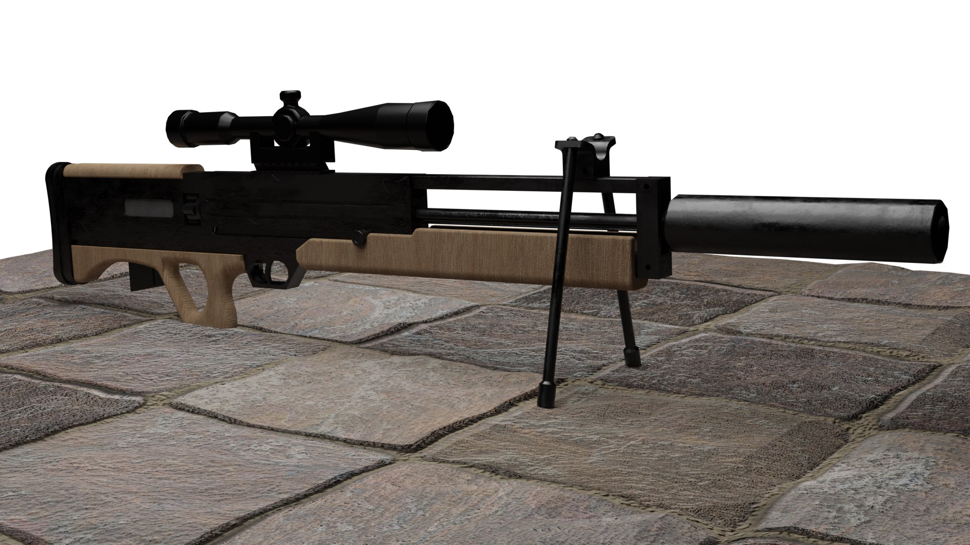 3D WA2000 - TurboSquid 1728344