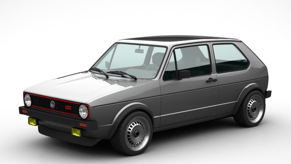 modelo 3d volkswagen golf mk1 - TurboSquid 2011633