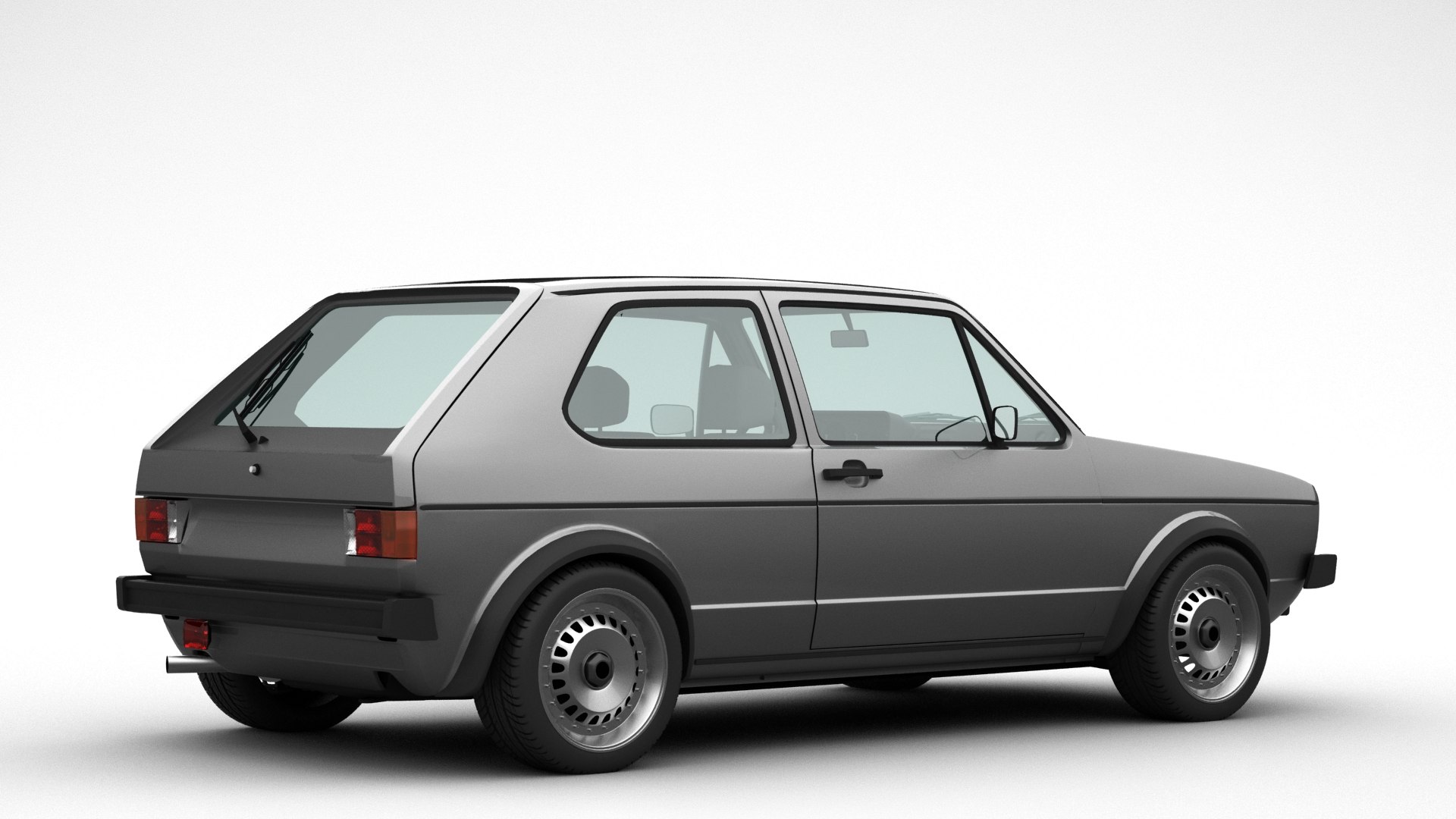 Volkswagen Golf Mk1 3D - TurboSquid 2011633