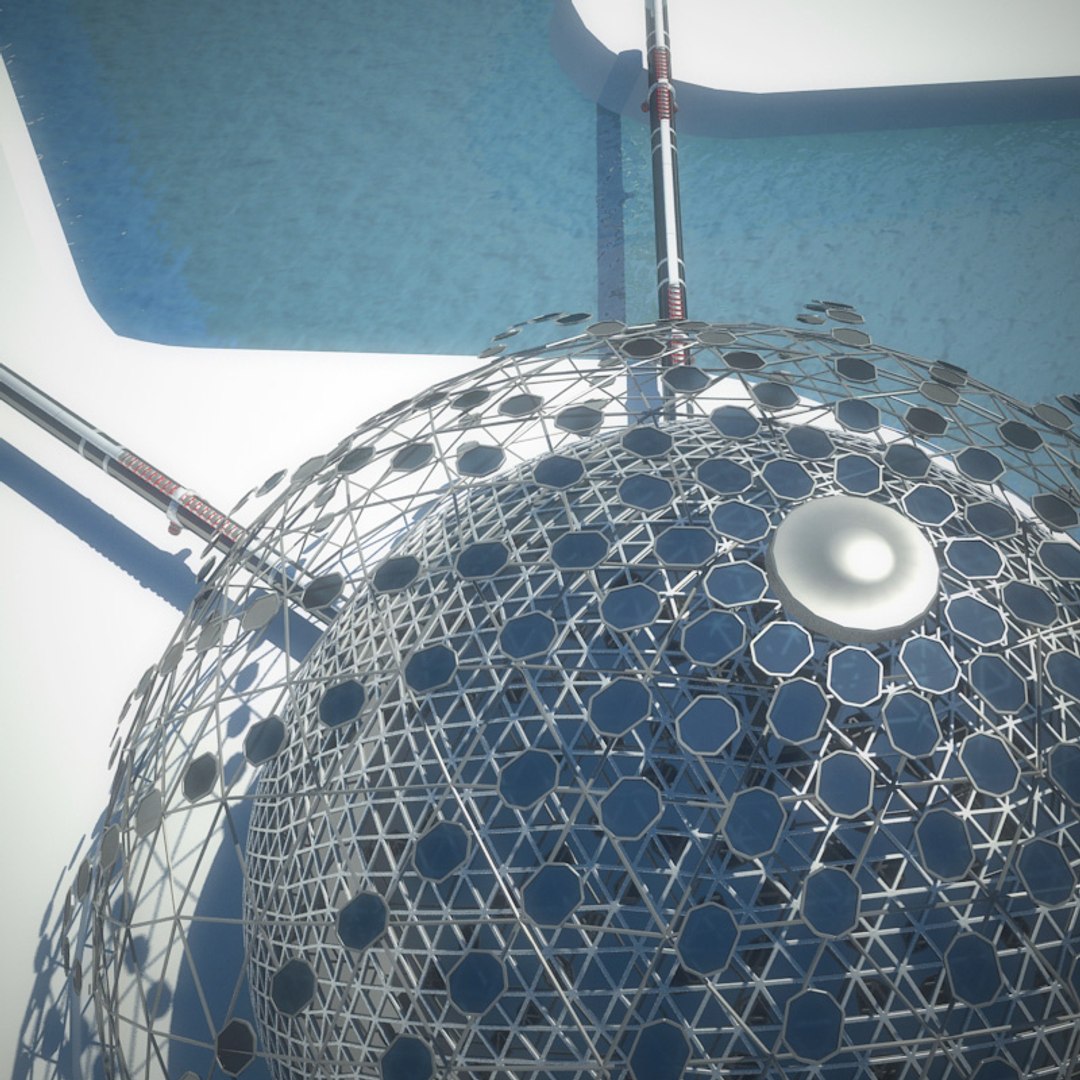 3d Modern Architecture - Igloo Model