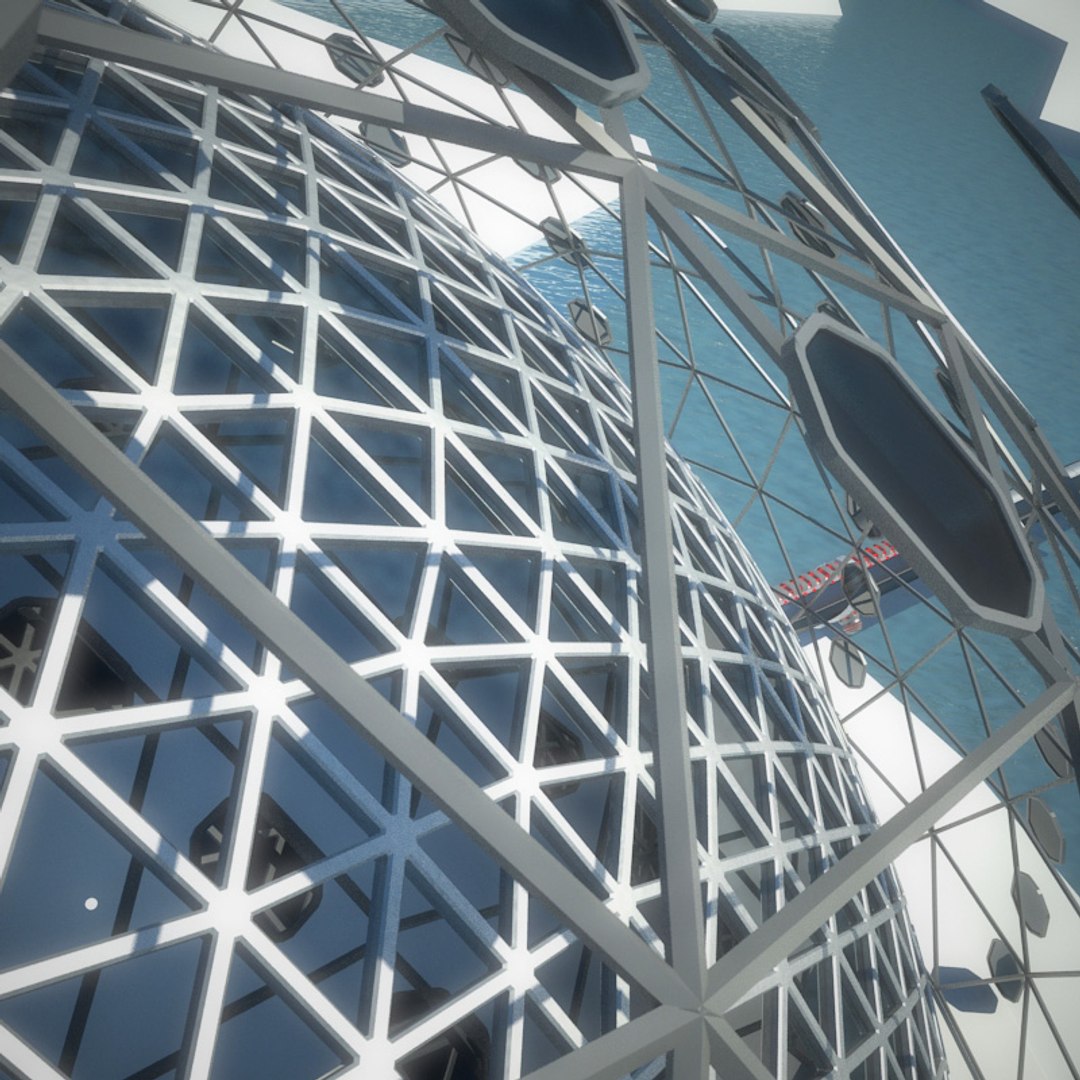 3d Modern Architecture - Igloo Model