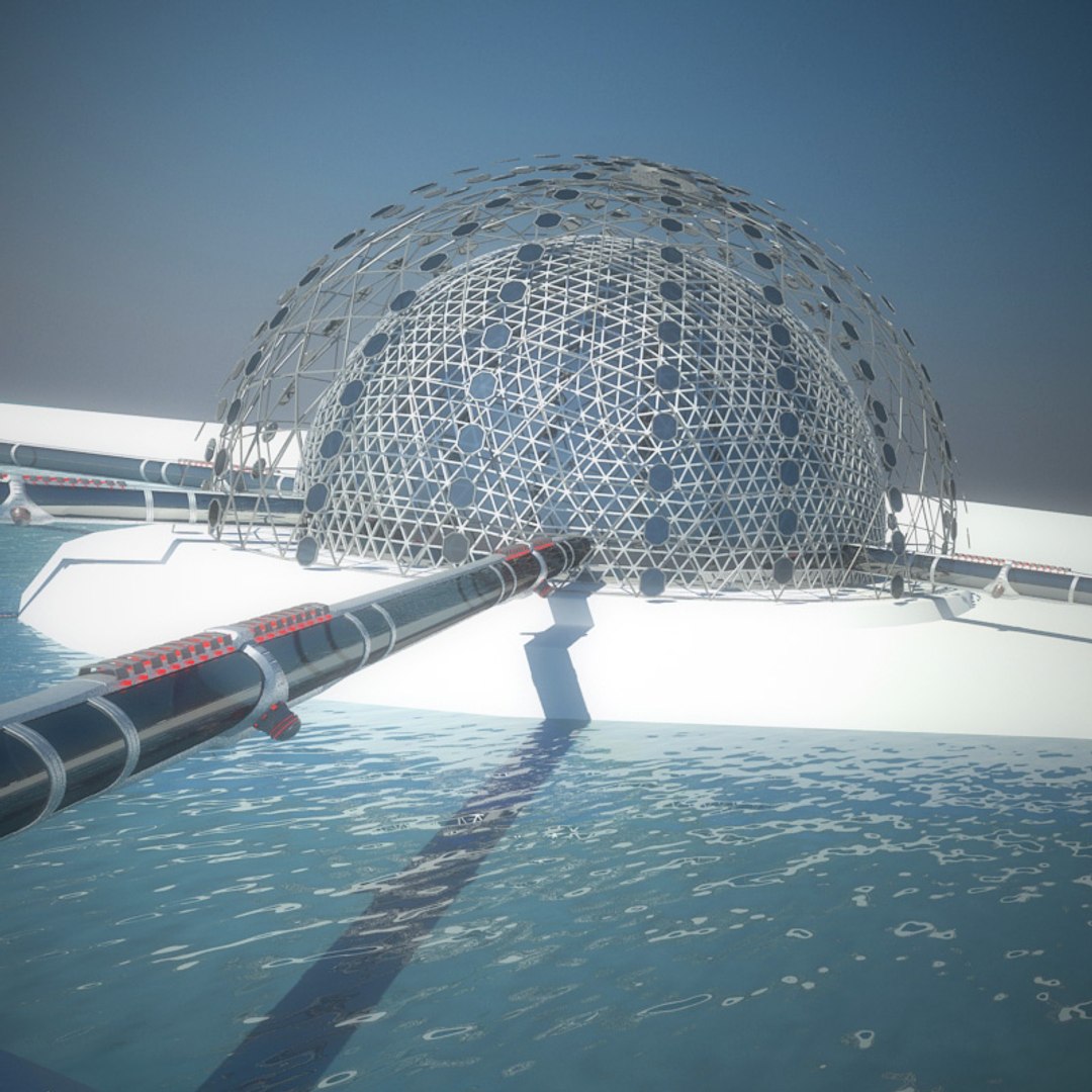 3d Modern Architecture - Igloo Model