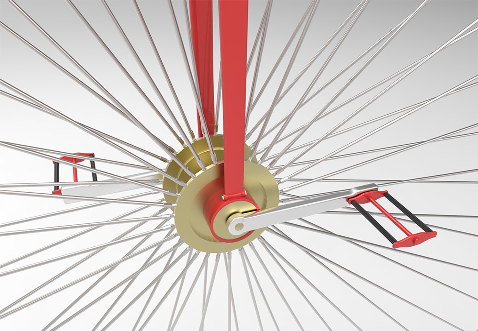 bike wheel 3d model