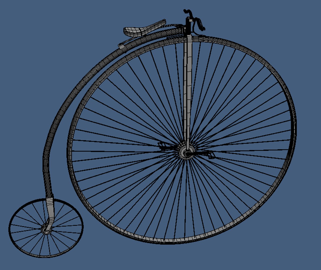 bike wheel 3d model