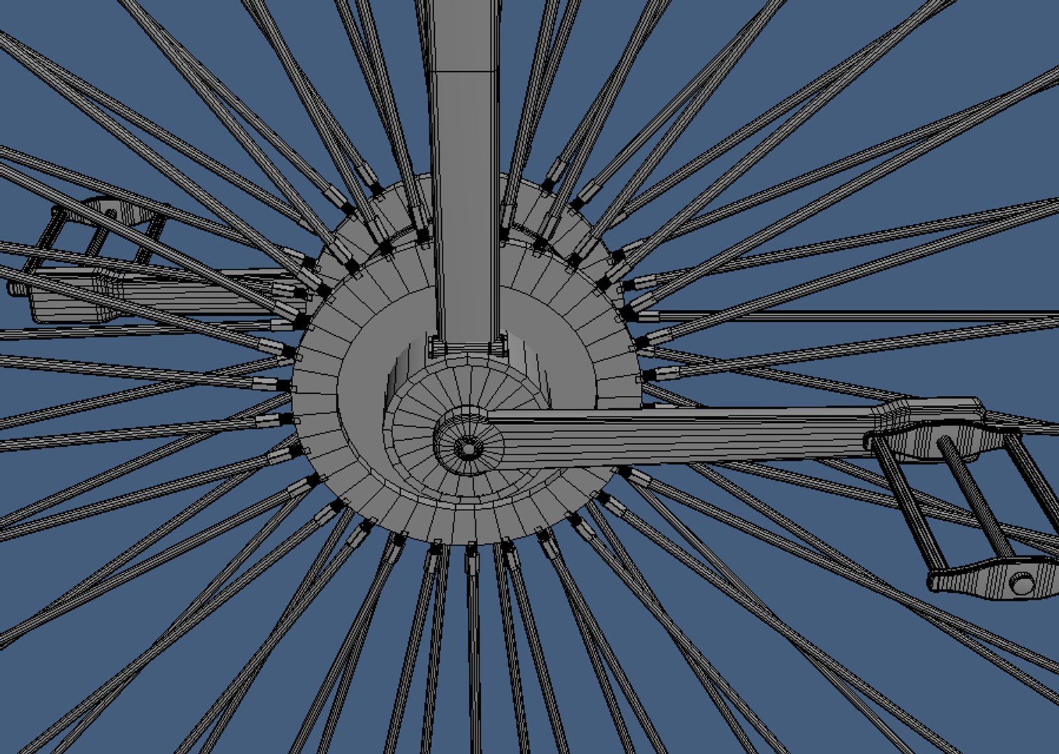 bike wheel 3d model