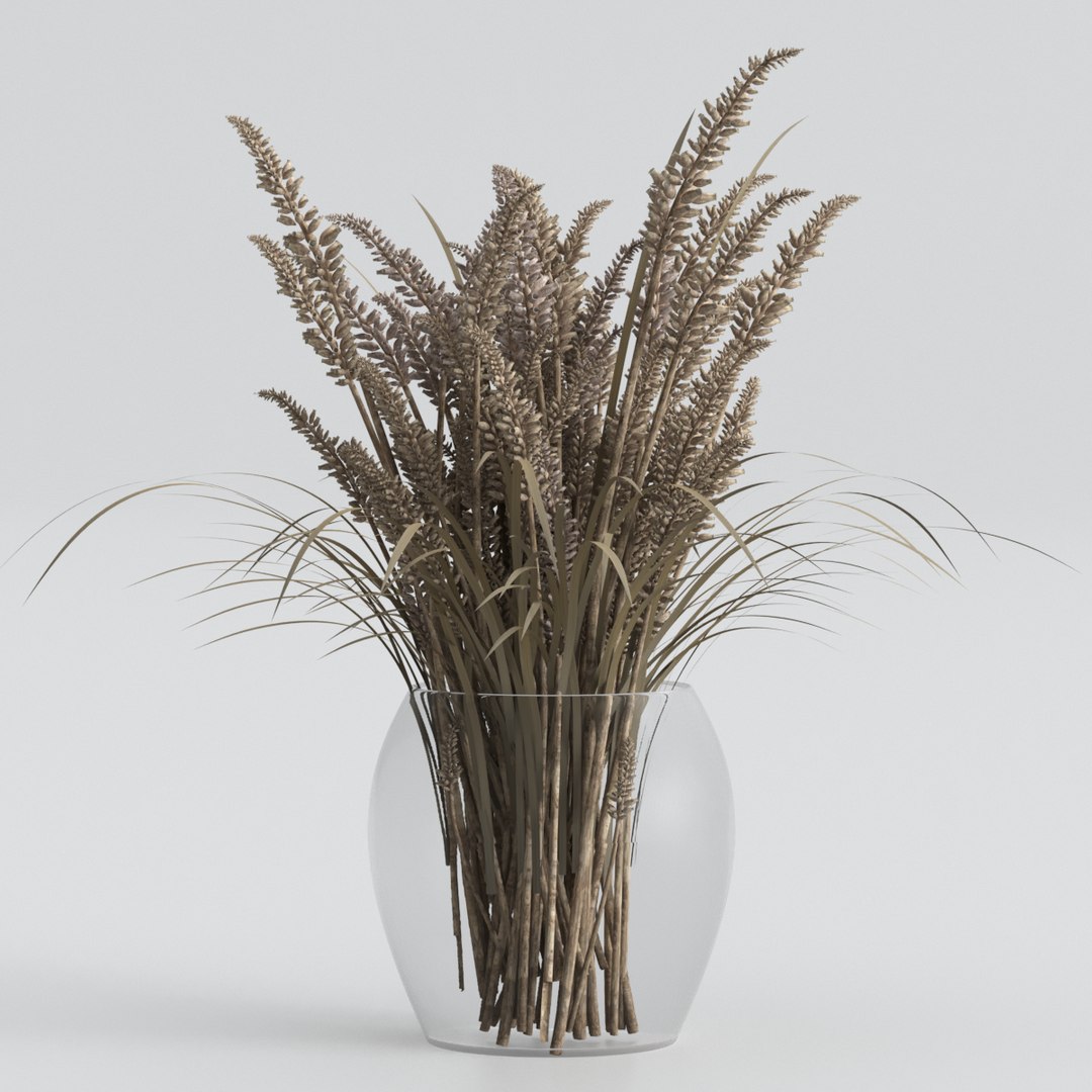 Dried Flower Bouquet 3D Model - TurboSquid 1492285