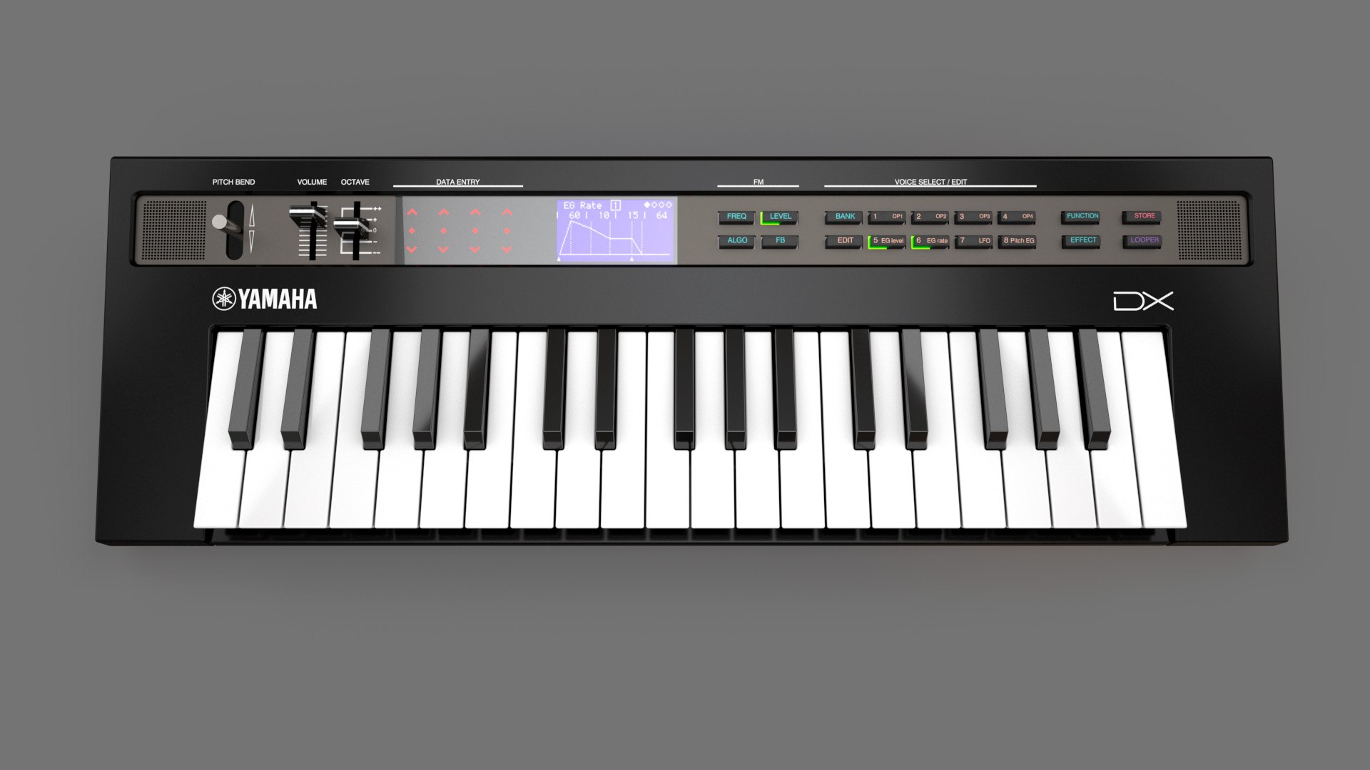 YAMAHA REFACE DX 3D Model - TurboSquid 2282546