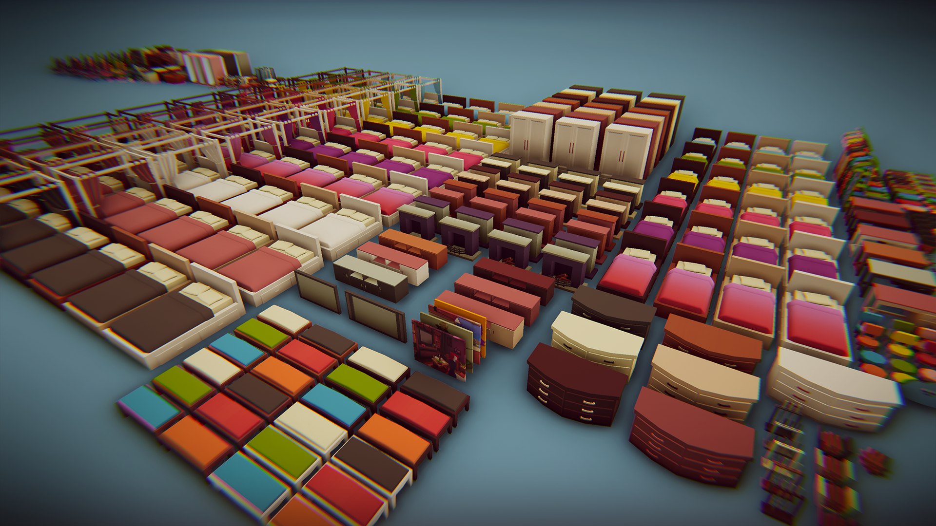 3D Model Low Poly House Interior - TurboSquid 1937235
