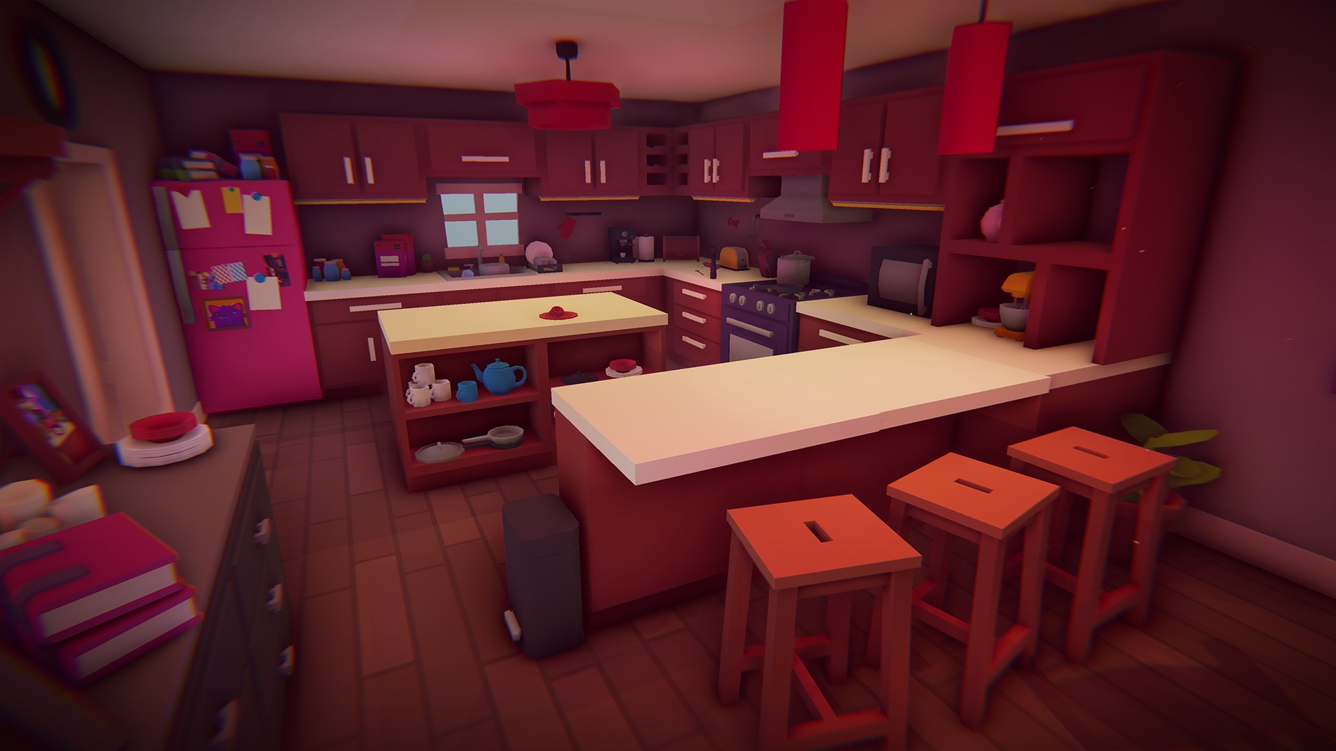 3D Model Low Poly House Interior - TurboSquid 1937235